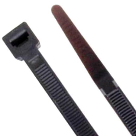 Power First Cable Tie, 8 in L, 2 in Max Bundle Dia., Black, Nylon 6/6 ...