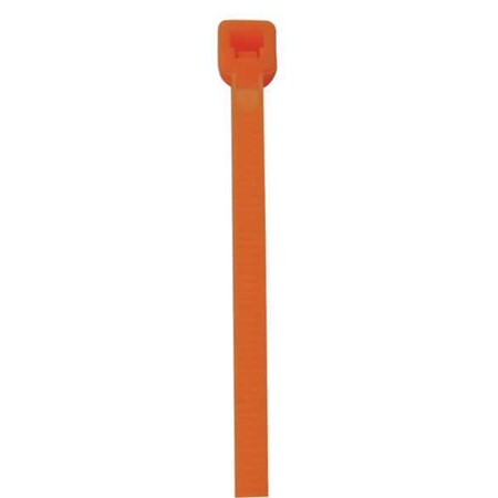 Power First Cable Tie, 8 in L, 1 15/16 in Max Bundle Dia., Orange ...