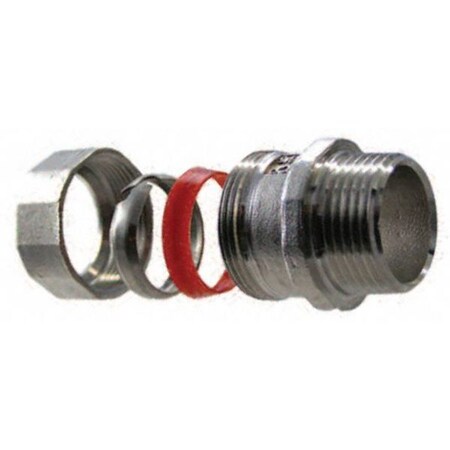 Calbrite EMT Grounding Connector, 3/4 in, Compression, 316 Stainless ...