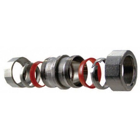 Calbrite EMT Coupling, 3/4 in, Compression, 316 Stainless Steel ...