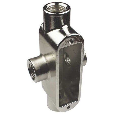 Calbrite Conduit Outlet Body w/Cover, 1/2 In. S60500XB00 | Zoro