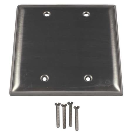 Calbrite Electrical Box Cover, Square Box Type, 2 Gangs, Square ...