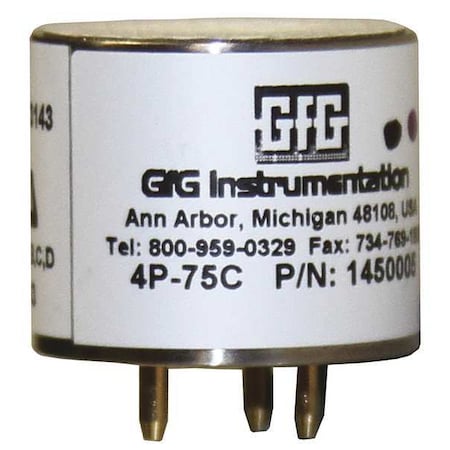 Gfg Sensor, 0.5 Percent LEL, G450 Instruments 1450005 | Zoro