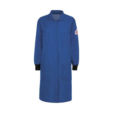 Vf Imagewear Women's Flame Resistant Lab Coat, Blue, Nomex, M KNC3RB MD ...