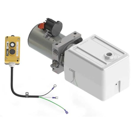 Monarch Power Unit, 1 Stage, 12VDC, 3000 psi M-3554-0157 | Zoro