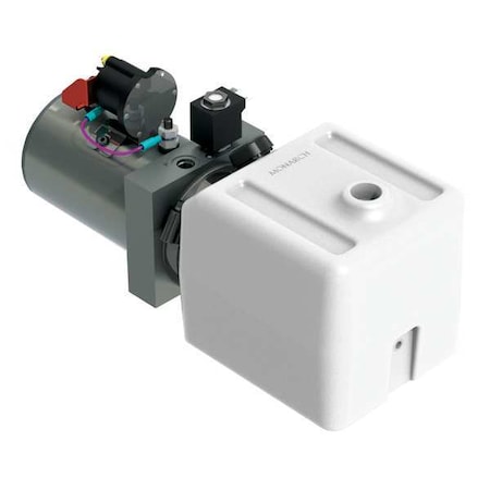 Monarch Power Unit, 1 Stage, 24VDC, 3000 psi M-3519-0421 | Zoro