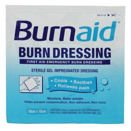 Burnaid Burn Dressing, Sterile, White 3060 | Zoro