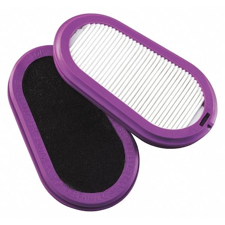 Miller Electric Filter, Niosh Rating P100, Magenta, Push to Connect ...