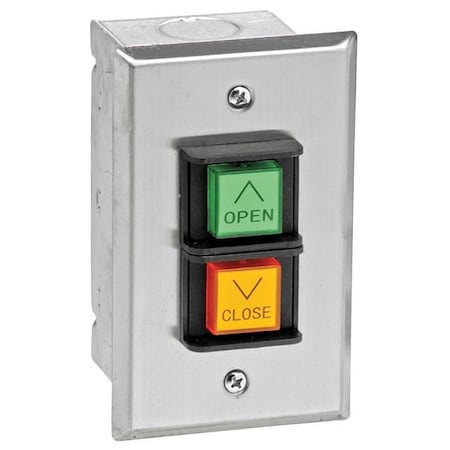 American Garage Door Supply Control Station, SS, 2 Buttons, Nema 1 PBC2 ...