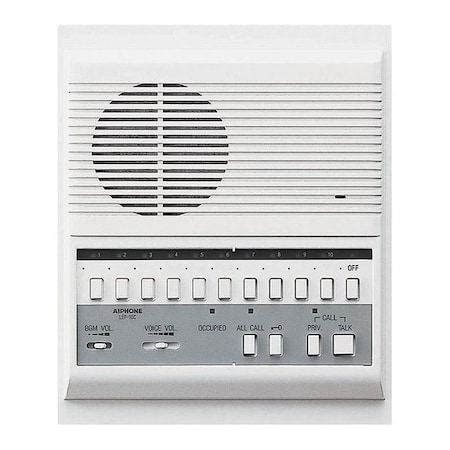 Aiphone Call Audio Master Station, LE Series LEF-10C | Zoro