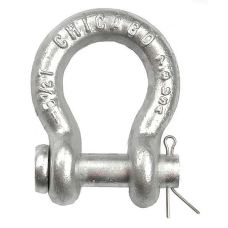 Chicago Hardware Anchor Shackle, Galvanized, 15/32 in. 21110 9 | Zoro