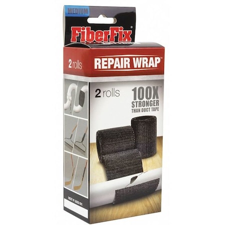 Fiberfix Repair Wrap, 2inx50in Multi 2 Rolls 38202 | Zoro