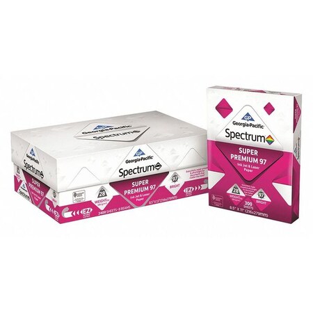 Georgia-Pacific Inkjet and Laser Paper, 28 lb., PK300 998614 | Zoro