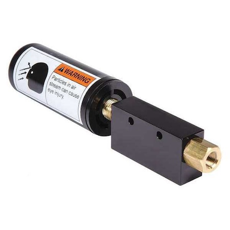 Gast InlineBoxVacuumEjector, Muffler, 30to75psi VG-010-00-00 | Zoro