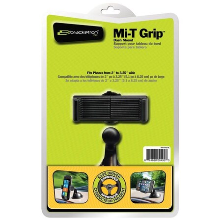 Bracketron Dash Mount, Mobile, Black BT1-776-2 | Zoro