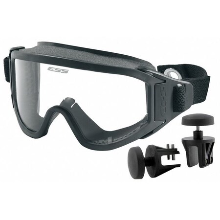 Ess Fire Goggle, Clear Anti-Fog, Scratch-Resistant Lens 740-0264 | Zoro