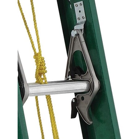 Louisville 28 ft Fiberglass Extension Ladder, 225 lb Load Capacity ...