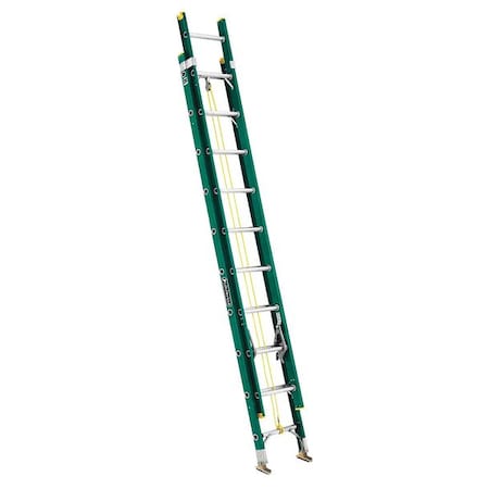 Louisville 20 ft Fiberglass Extension Ladder, 225 lb Load Capacity ...
