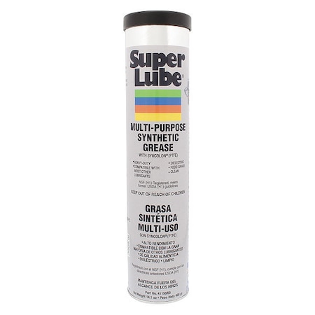 Super Lube Multipurpse Grease, PTFE, 14.1 oz., NLGI 00 41150/00 | Zoro