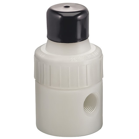 Basiks Pressure Valve, Relief/Back, CPVC, 3/8", TFM S-RV037T-CP | Zoro