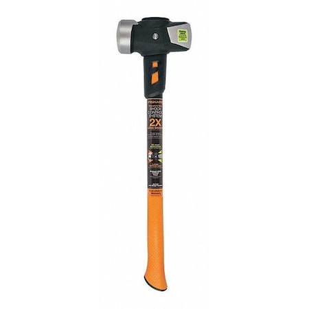 Fiskars IsoCore 8lb Sledge Hammer 24" 1067456 | Zoro