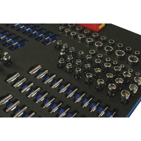 Kitmaster Master Tool Set, 157-Pc, Rolling Cabinet JKTC0013341 | Zoro