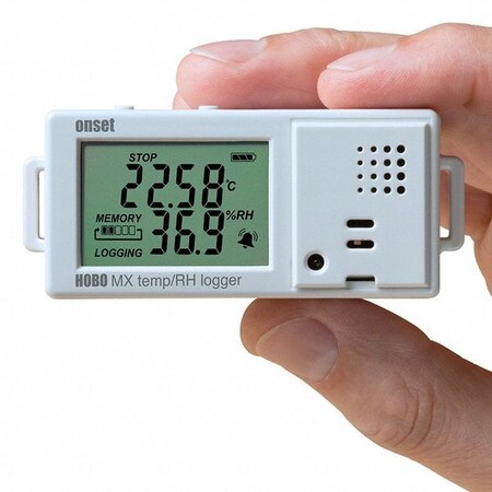 Hobo Data Logger, Temp. Range -4 Degrees to 158 Degrees F, Relative ...