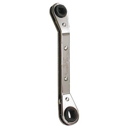 Yellow Jacket Ratcheting Refrigeration Wrench, 5-5/8 in, Finish: Chrome ...