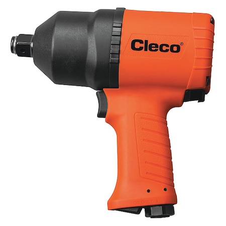 Cleco Impact Wrench, 450 ft.-lb., 37.0 CFM CWC-375P | Zoro