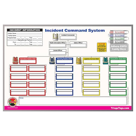Disaster Management Systems ICS Command Board DMS 05794 | Zoro