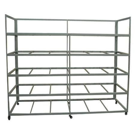 Fsi Rolling Cot Storage Cart, 10 Bed F-EM-262CCPR | Zoro