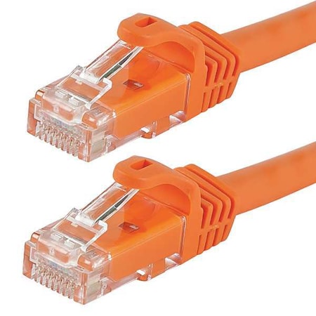 Monoprice Ethernet Cable, Cat 6, Orange, 10 ft. 9870 | Zoro