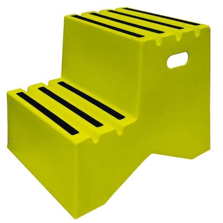 Dpi Box Step, 2 Steps, 500 lb Load Capacity, 19 1/2 in Overall Height ...