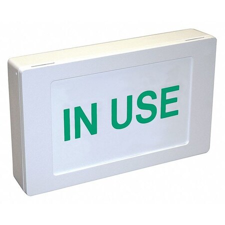 Healthcare Lighting Hospital Lit Sign, In Use, LED HSG302 IU GR WWGR | Zoro