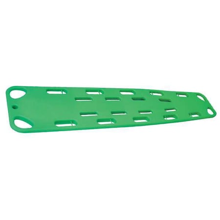 Medsource Backboard, 350 lb, Green, 72" L MS-93000 | Zoro