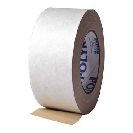 Polyken Carpet Mounting Tape, 2 in W, 36 yd L, 13 mil, Cloth, Double ...