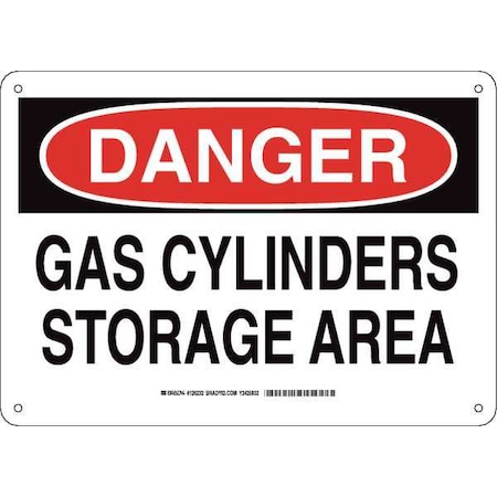 Brady Danger Sign, 10 in H, 14 in W, Plastic, Rectangle, English ...