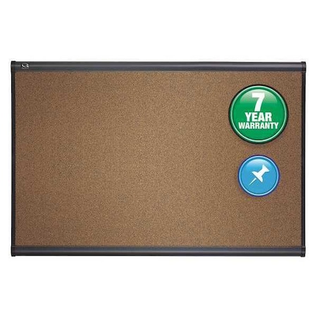 Quartet 4x3 Bulletin Board B244G | Zoro