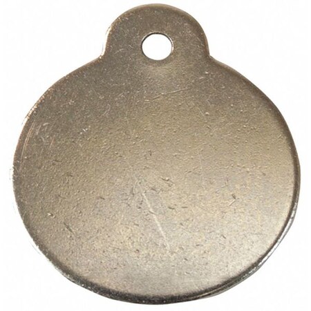 C.H. Hanson Round Tag Approved, Brass, 1 in H x 1 in W, 1 in Dia ...