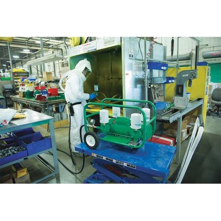 Bullard Portable Fresh Air Pump, 2 HP, 115V, 60 psi ICEPUMP11 | Zoro