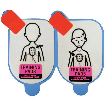 Defibtech Adult Training Electrode Pads, PK5 DDP-105TR | Zoro