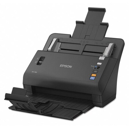 Epson Scanner, 600 x 600 dpi, 15-1/2inL, 48-bit EPSB11B222202 | Zoro