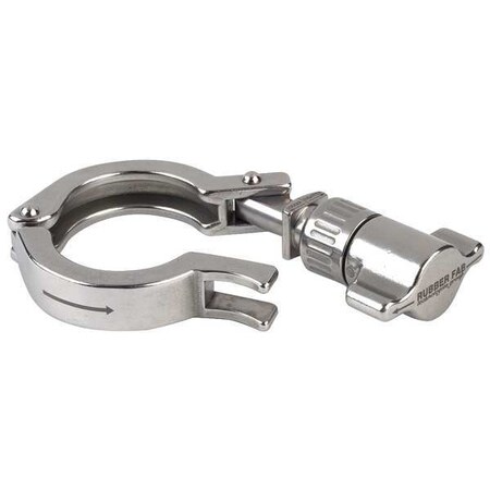 Smartclamp Half-Turn Sanitary Clamp, 350 psi at 70F SMARTCLAMP-300 | Zoro