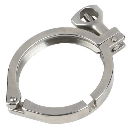 Sani-Lock Clamp, 3 In, 304 Stainless Steel CL-TH-300-1 | Zoro
