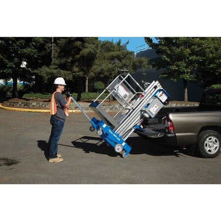 GENIE AWP-36S AC Aerial Work Platform, No Drive, 350 lb Load Capacity