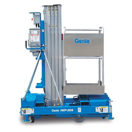 Genie Industrial Platform, No Drive, 350 lb Load Capacity, 6 ft 6 in ...