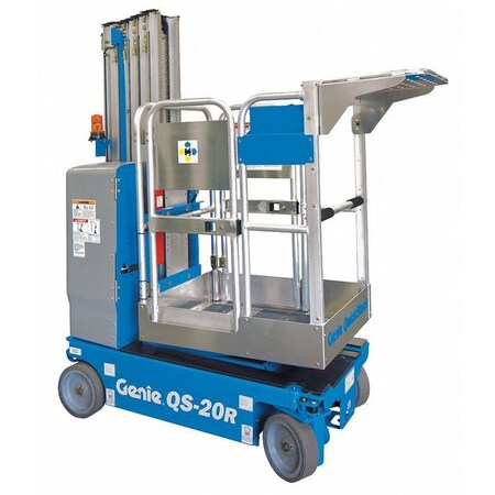 Genie Self Propelled Aerial Work Platform, Yes Drive, 350 lb Load ...