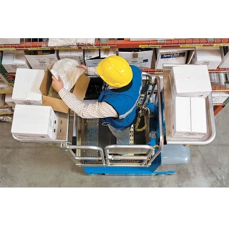 Genie Self Propelled Aerial Work Platform, Yes Drive, 350 lb Load ...