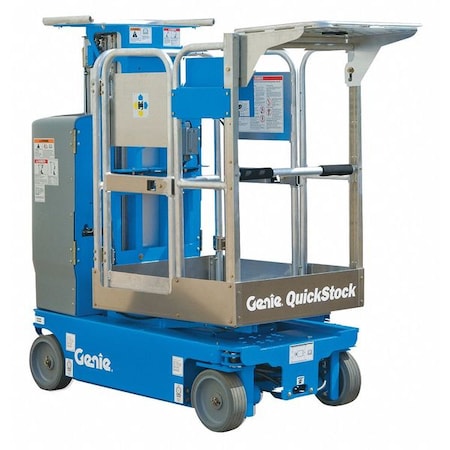 Genie Self Propelled Aerial Work Platform, Yes Drive, 350 lb Load ...