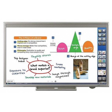 Sharp Interactive Display, 80 in. PN-L802B | Zoro